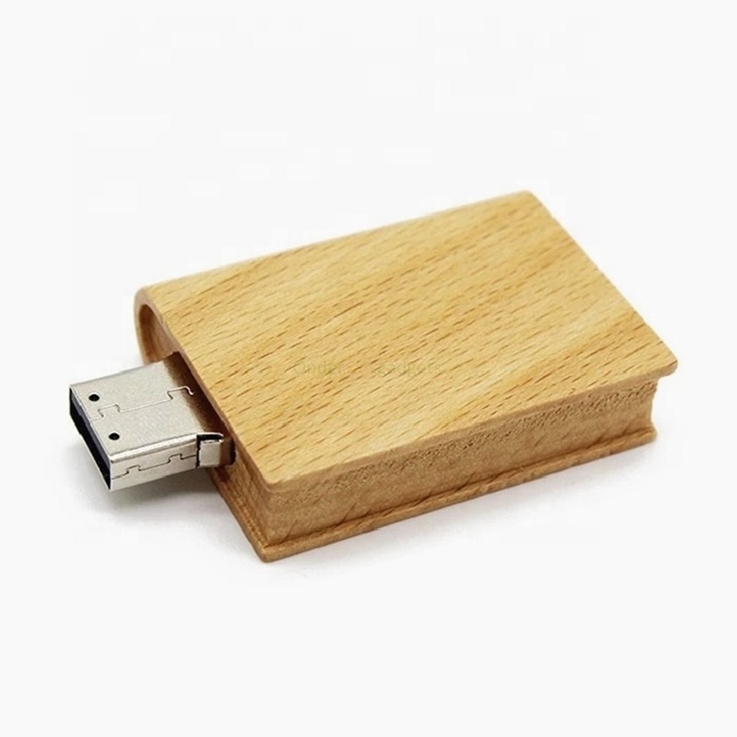 USB-stick boek hout 8GB